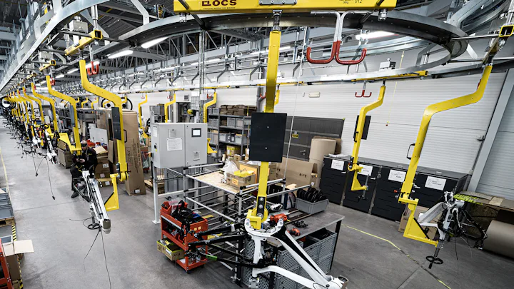 Doubling the production capacity of cargo bikes with a custom-made ...