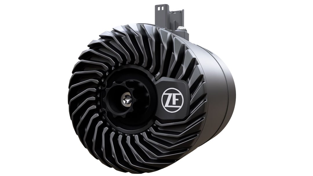 ZF debuts ultra-compact 90 Nm e-bike drive at Eurobike